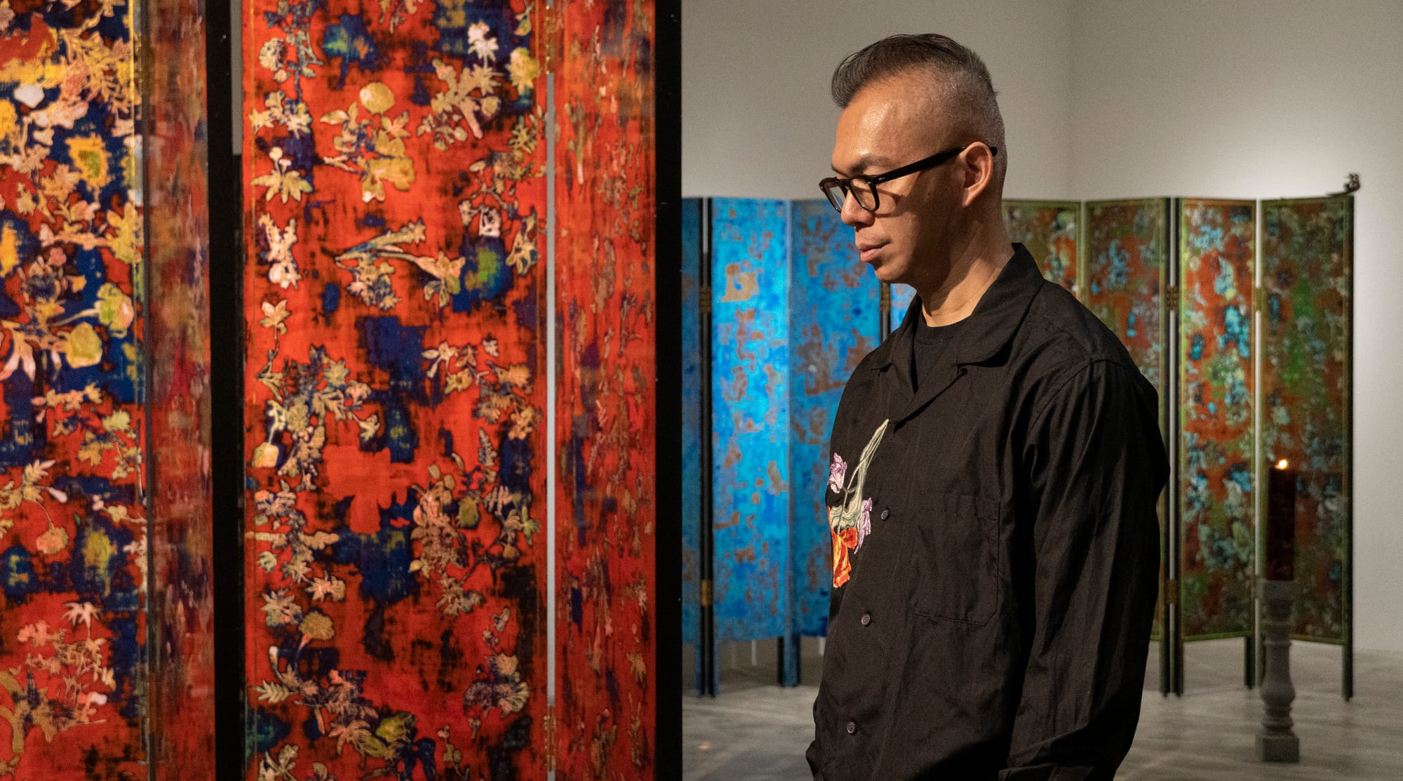 Su Meng-Hung, Desolate Landscape on the Golden Screens